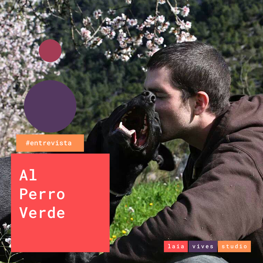 Albert Ayala, "Porque todos los perros tienen talento, adopta AlPerroVerde"